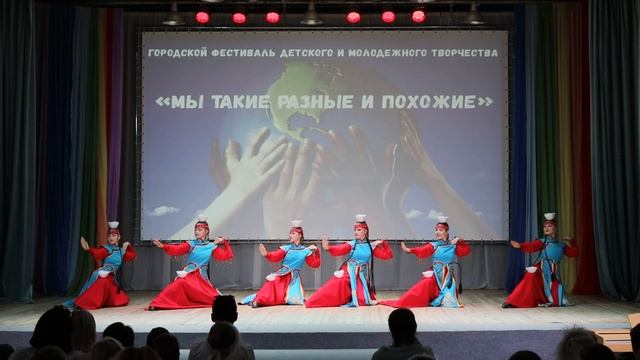 Хореографический ансамбль "Эридан", "Монгольский танец с чашками".