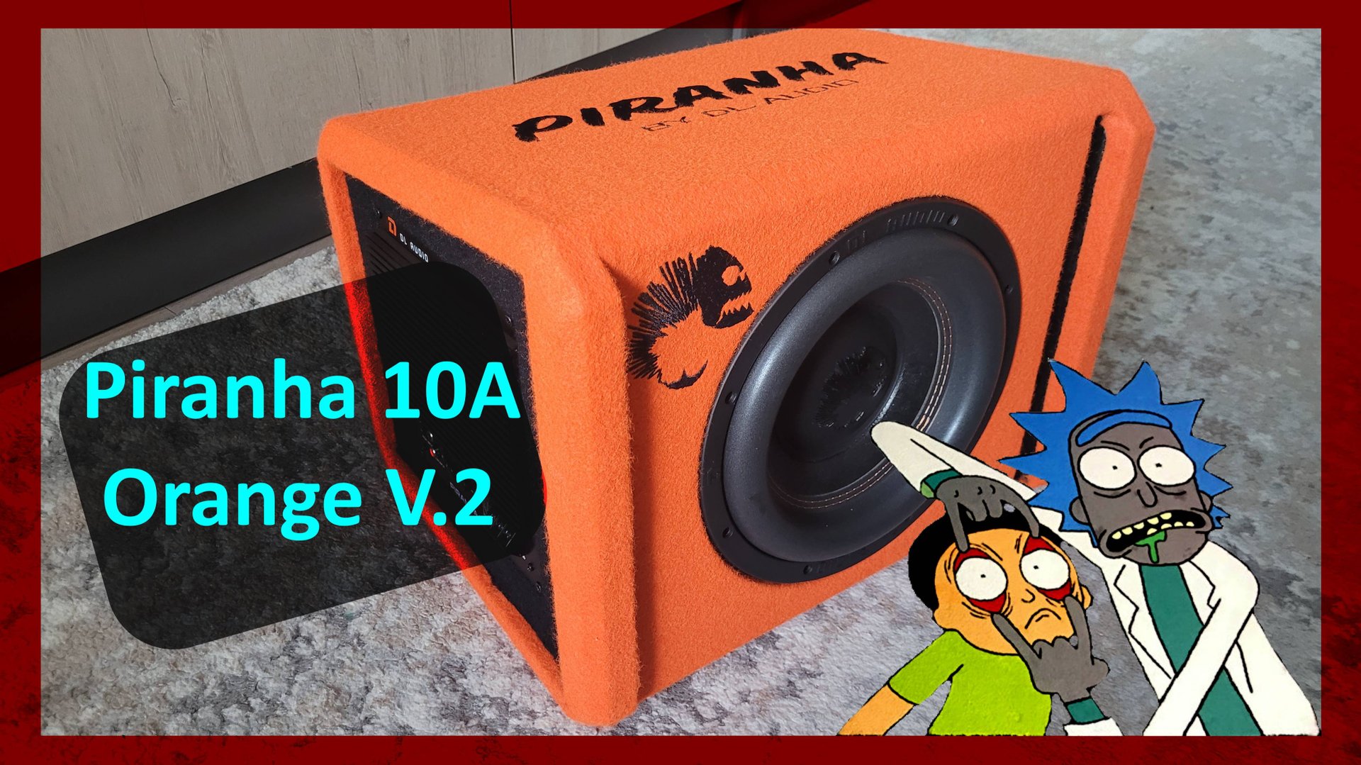 Активный сабвуфер DL Audio Piranha 10A V.2 в CR-V RE