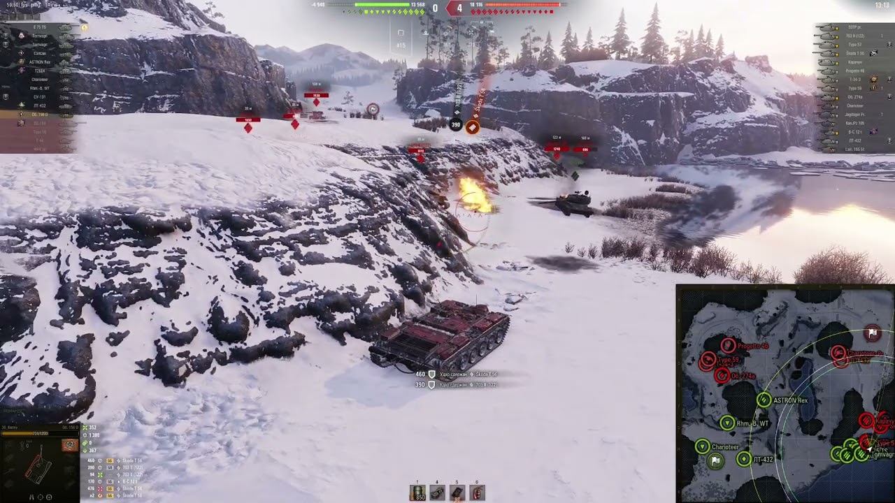Map: Mannerheim line. Panzer: Object 156O