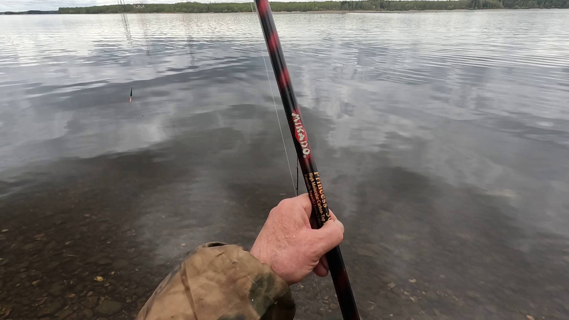 Первый выезд на Волгу .Апрель 2025 .Рыбалка на удочку .