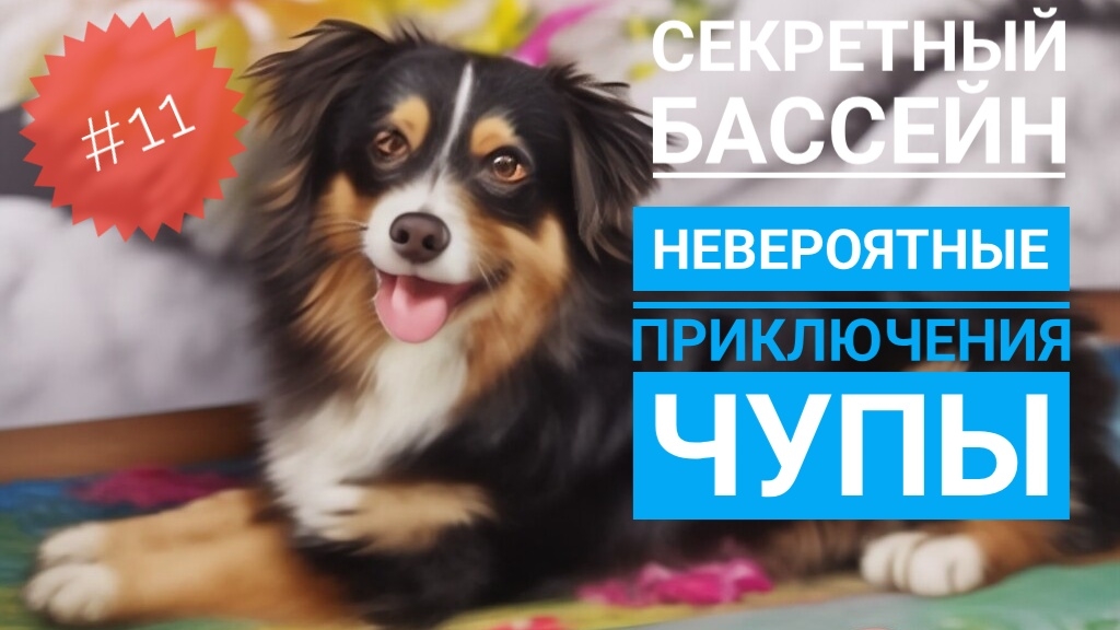 НЕВЕРОЯТНЫЕ ПРИКЛЮЧЕНИЯ ЧУПЫ. СЕКРЕТНЫЙ БАССЕЙН. #11.