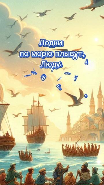 Лодки I Алфавит I С. Маршак #аудиосказкивкартинках