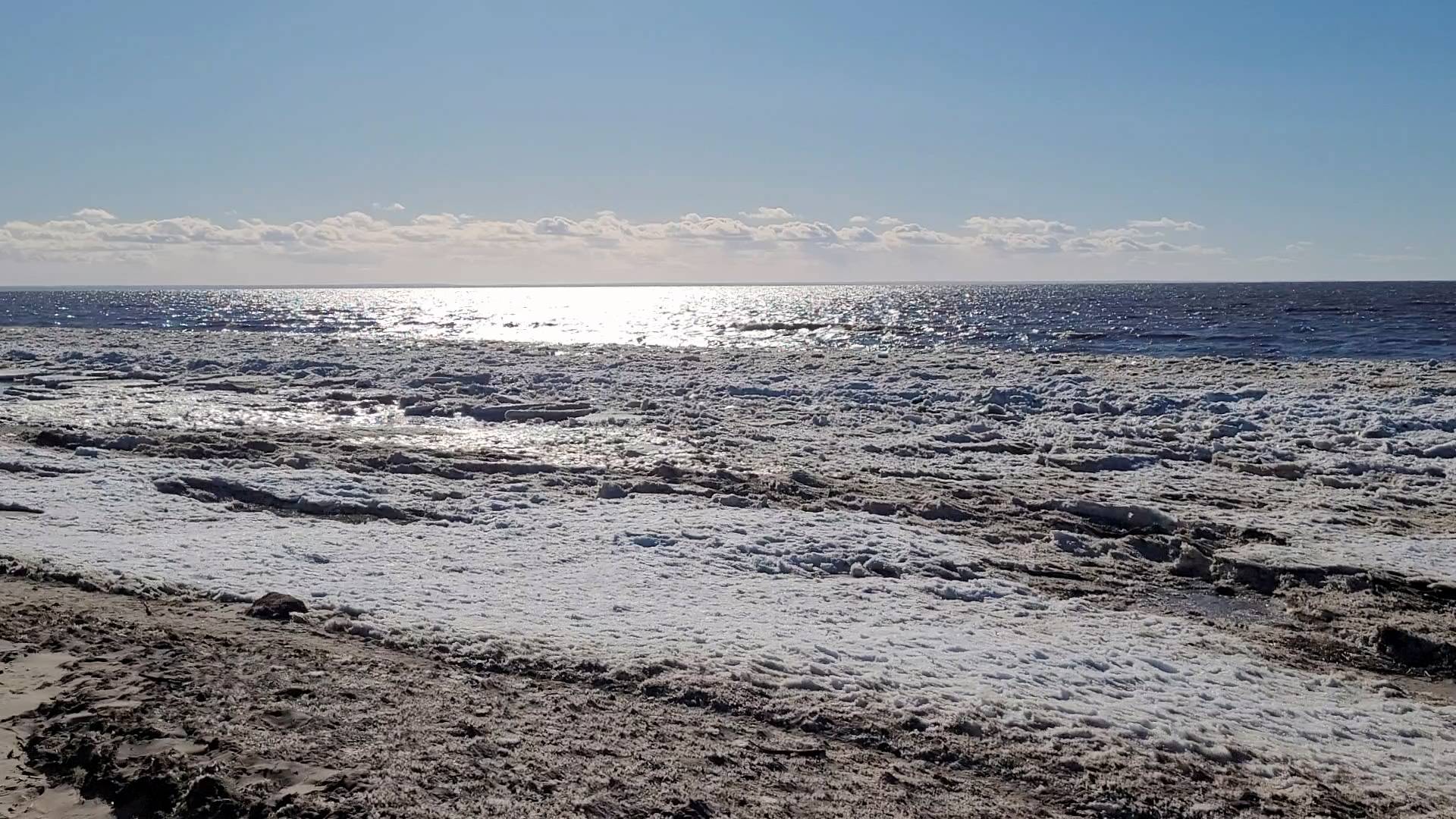 Весеннее Белое море в Северодвинске