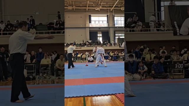 Бушман Никита. 1 бой. «Открытый чемпионат Японии по Кёкусин-кан 2025 г.»
