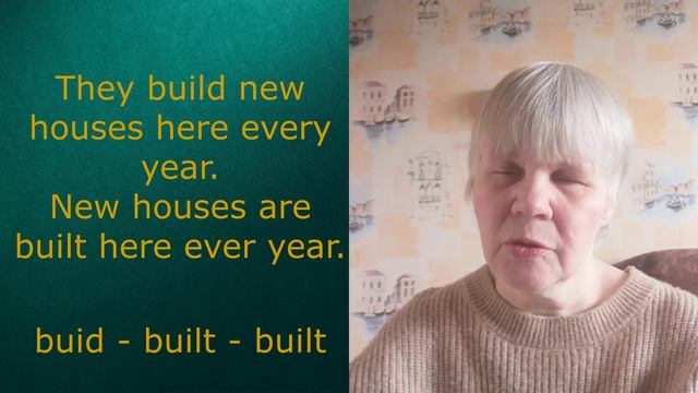 Английский за 3 минуты. Страдательный залог, группа времен Simple.