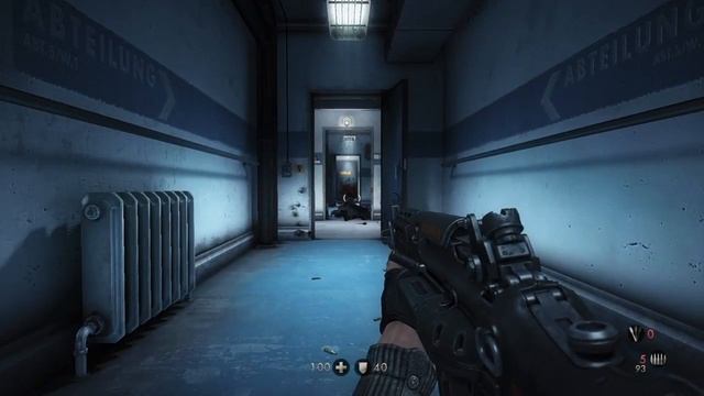 Видеопрохождение Wolfenstein: The New Order на PlayStation 4. Часть 6. (Снято в 2017 году)