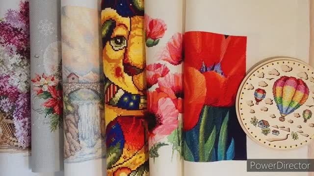 ВЫШИВАЛЬНЫЕ ИТОГИ 2021 года_ вышивка крестом