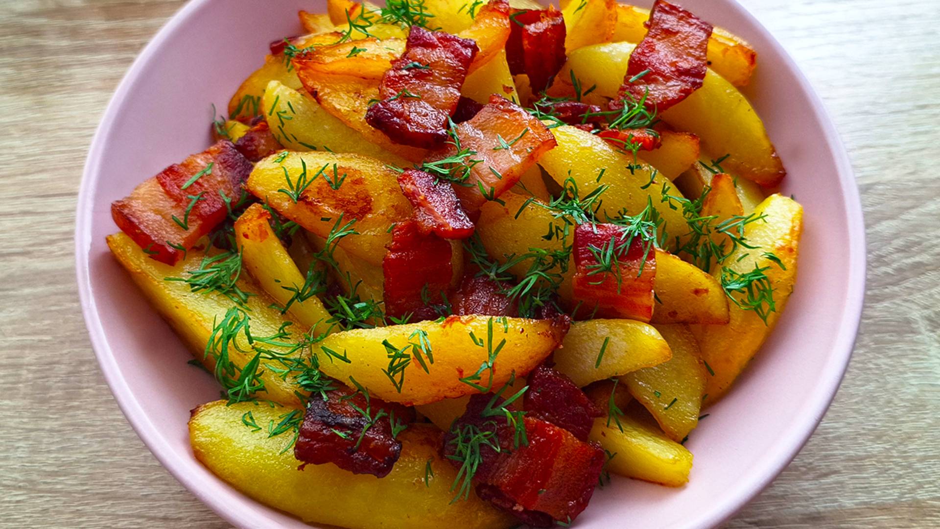 Как вкусно пожарить картошку с грудинкой ? Идеальный рецепт 🔥 Съедается мгновенно!