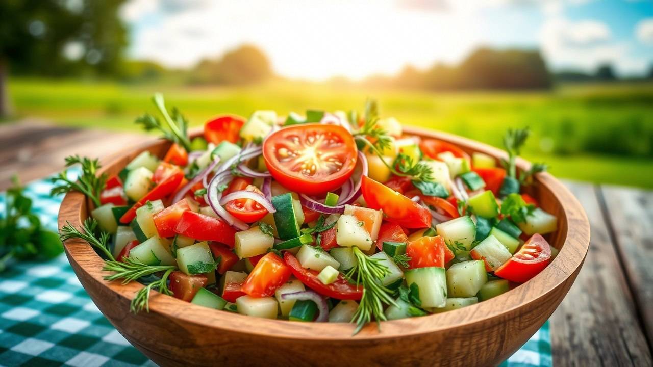 Идеальный Салат к Шашлыку, который затмит главное блюдо!