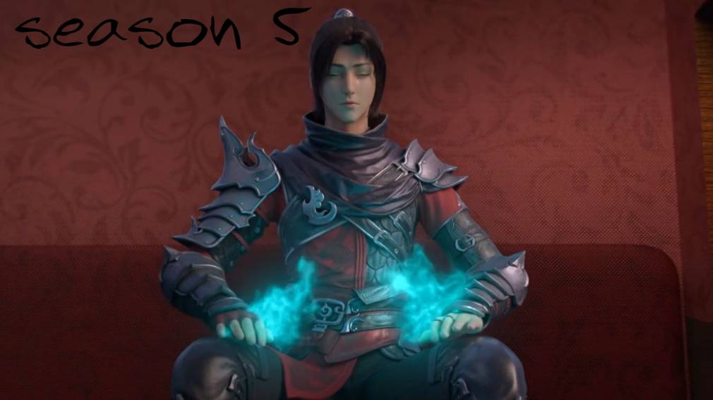 Сериал Расколотая битвой синева небес / Dou po cang qiong Сезон 5 серия 11