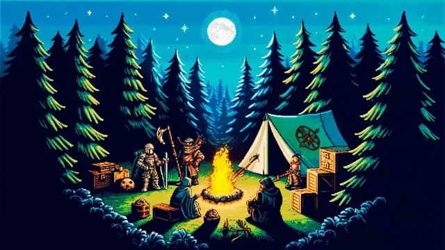 Остановись здесь у костра 🔥 и отдохни. Завтра — новый день 🌅  [Музыка без рекламы]