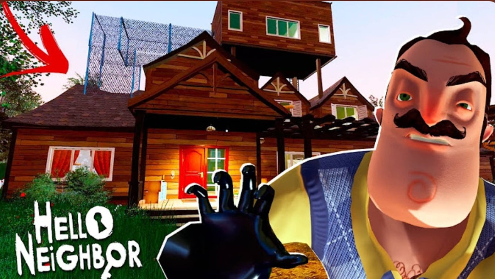 ПОПАЛ НА ОСТРОВ а ТАМ СОСЕД! Как РАЗГАДАТЬ ВСЕ ТАЙНЫ и СБЕЖАТЬ в Игре Hello Neighbor Мод EveningTrip