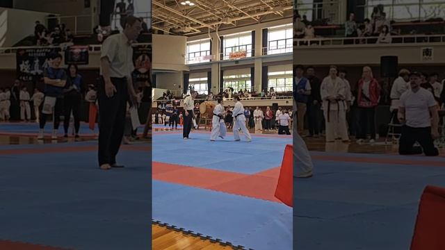 Турпова Диана. 1 бой. «Открытый чемпионат Японии по Кёкусин-кан 2025 г.»