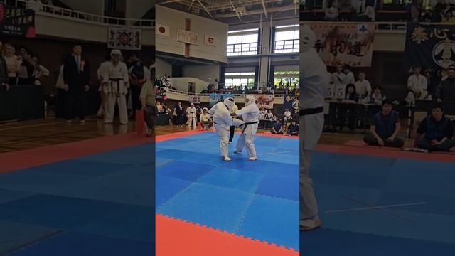 Сергей Иванов. Ветераны. 1 бой. «Открытый чемпионат Японии по Кёкусин-кан 2025 г.»