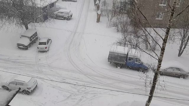 Снежный коллапс в Перми