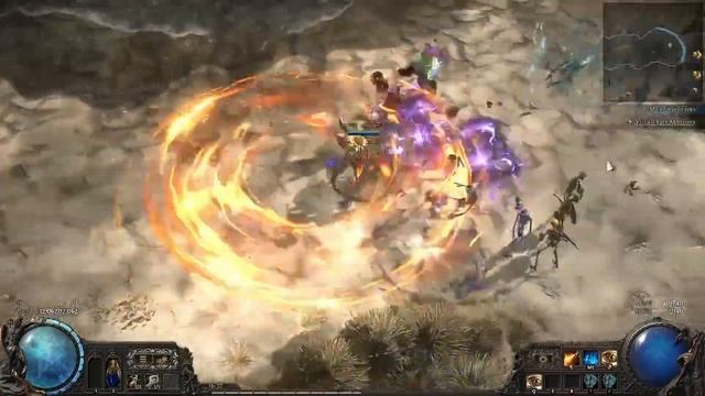 93 Лич танкует T4 Арбитра в Path of Exile 2.