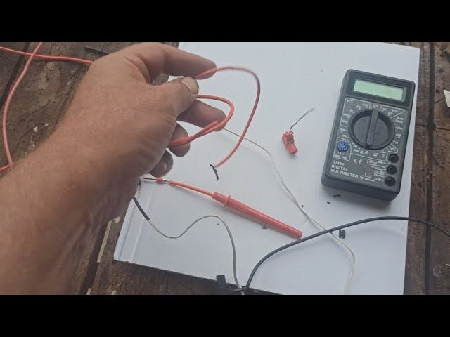 Как заменить провода китайского мультиметра.
