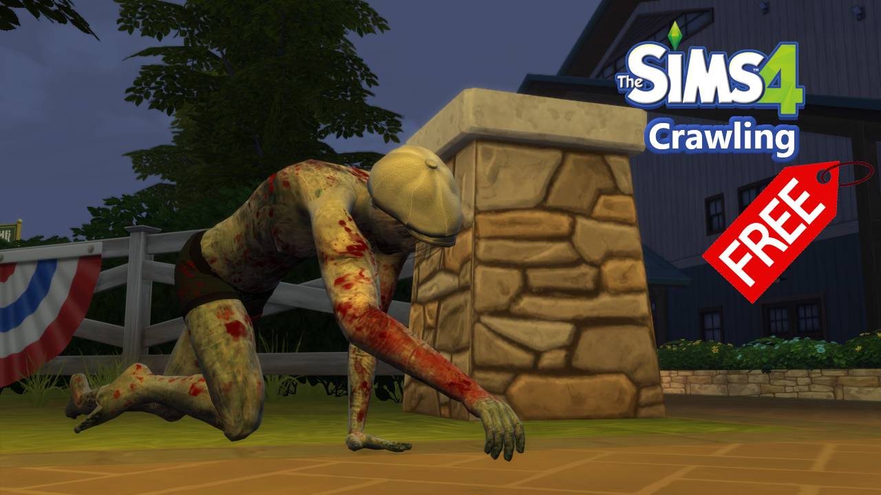 The Sims 4 Анимация Ползком - Free Download