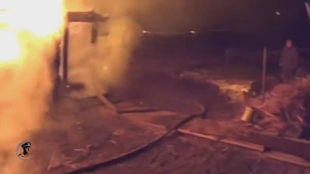 Пожар 12. село Передовое 22.03.2019