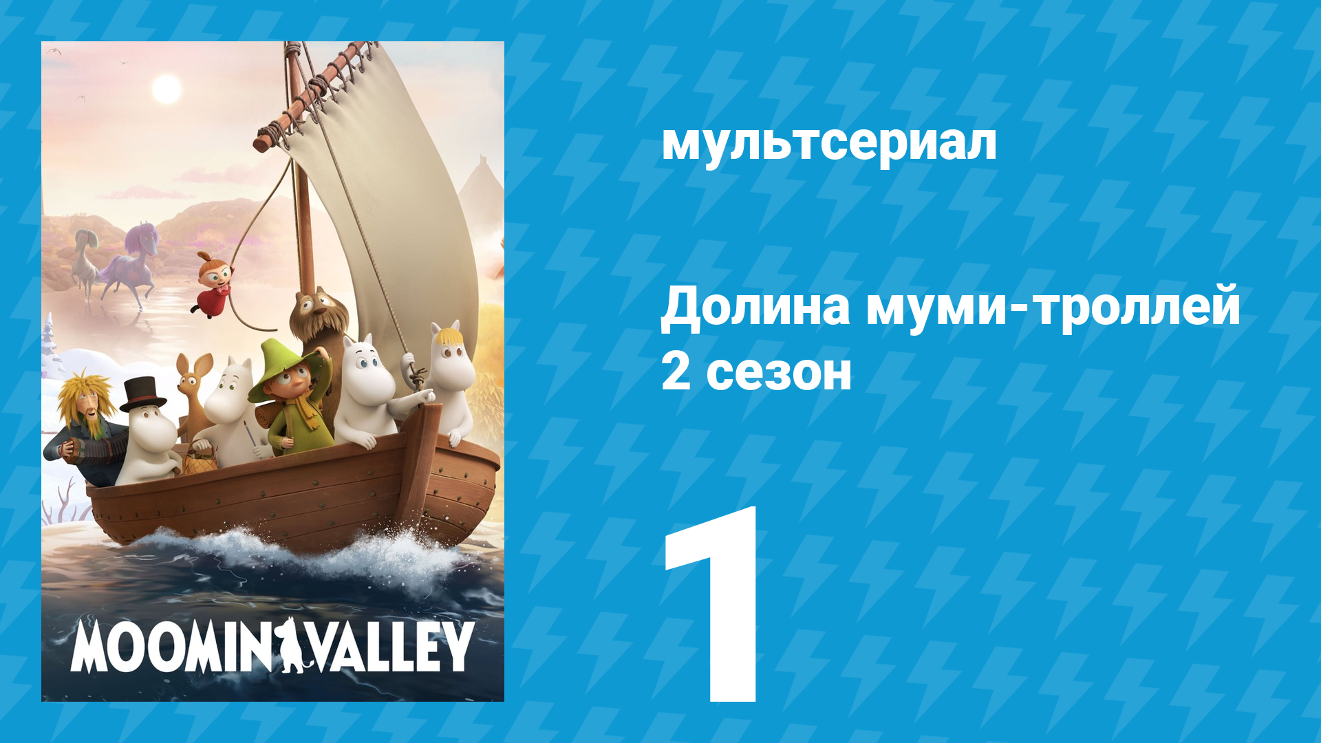 Долина муми-троллей 2 сезон 1 серия «Зимние причуды муми-троллей» (мультсериал, 2019)