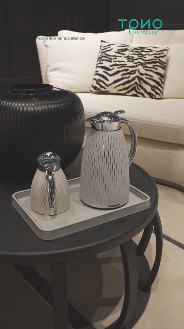 Декантер Термос Janine 1L. Light Grey от Pinetti