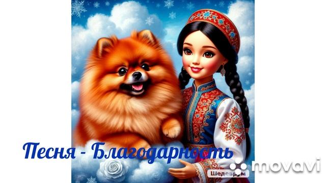 Песня - Благодарность, слова Валерия Алексеева, музыка нейросети