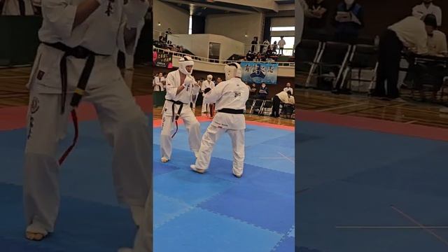 Федоров Алексей. Ветераны. Полуфинал. «Открытый чемпионат Японии по Кёкусин-кан 2025 г.»