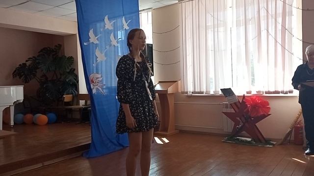 Полина Шемель  (7 кл., Голынковская школа) / Ю. Друнина "Бинты"