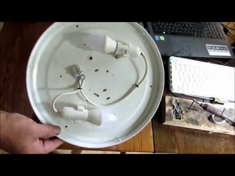 ТЕПЕРЬ НАВСЕГДА! Окончательный  ремонт потолочного светодиодного LED светильника своими руками - 2
