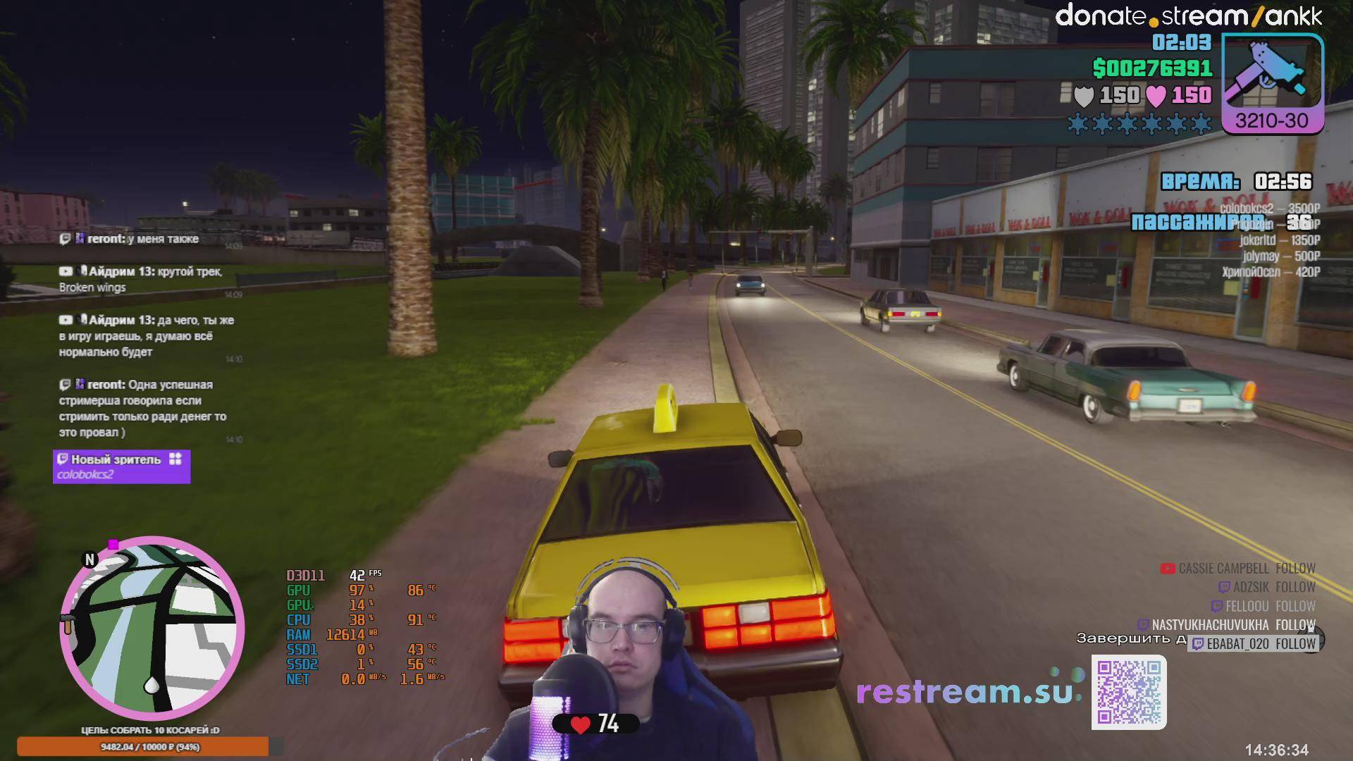 UnluckyStream300 GTA:VC DE | Restream.su