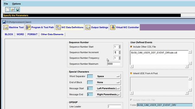 3. Изменение G-кода в Post Builder
