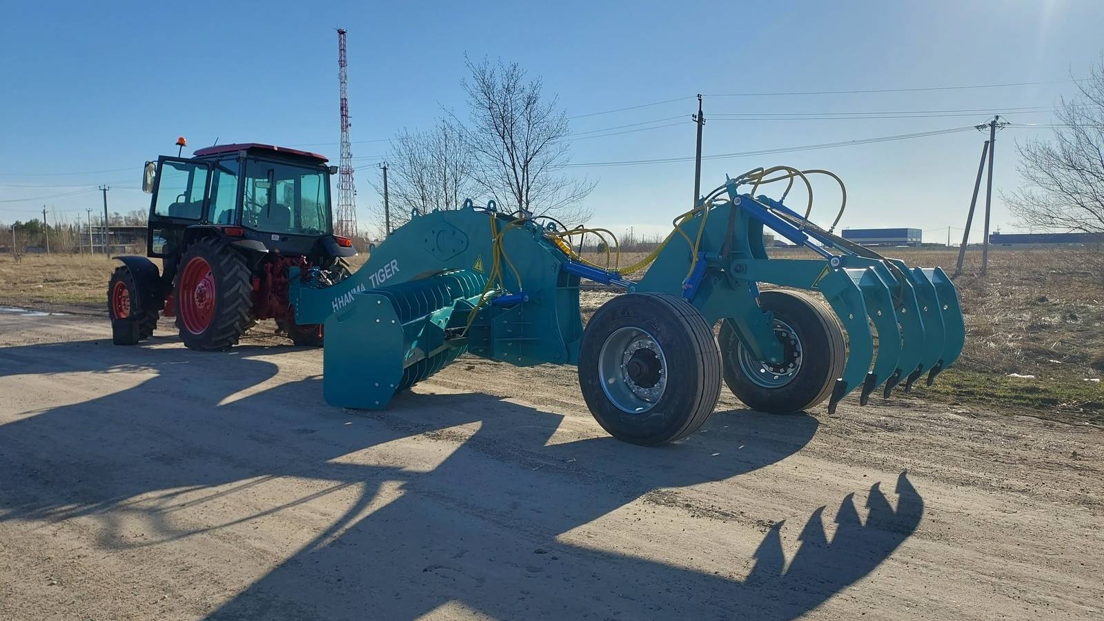 Обзор прицепного грейдера HANMA TIGER