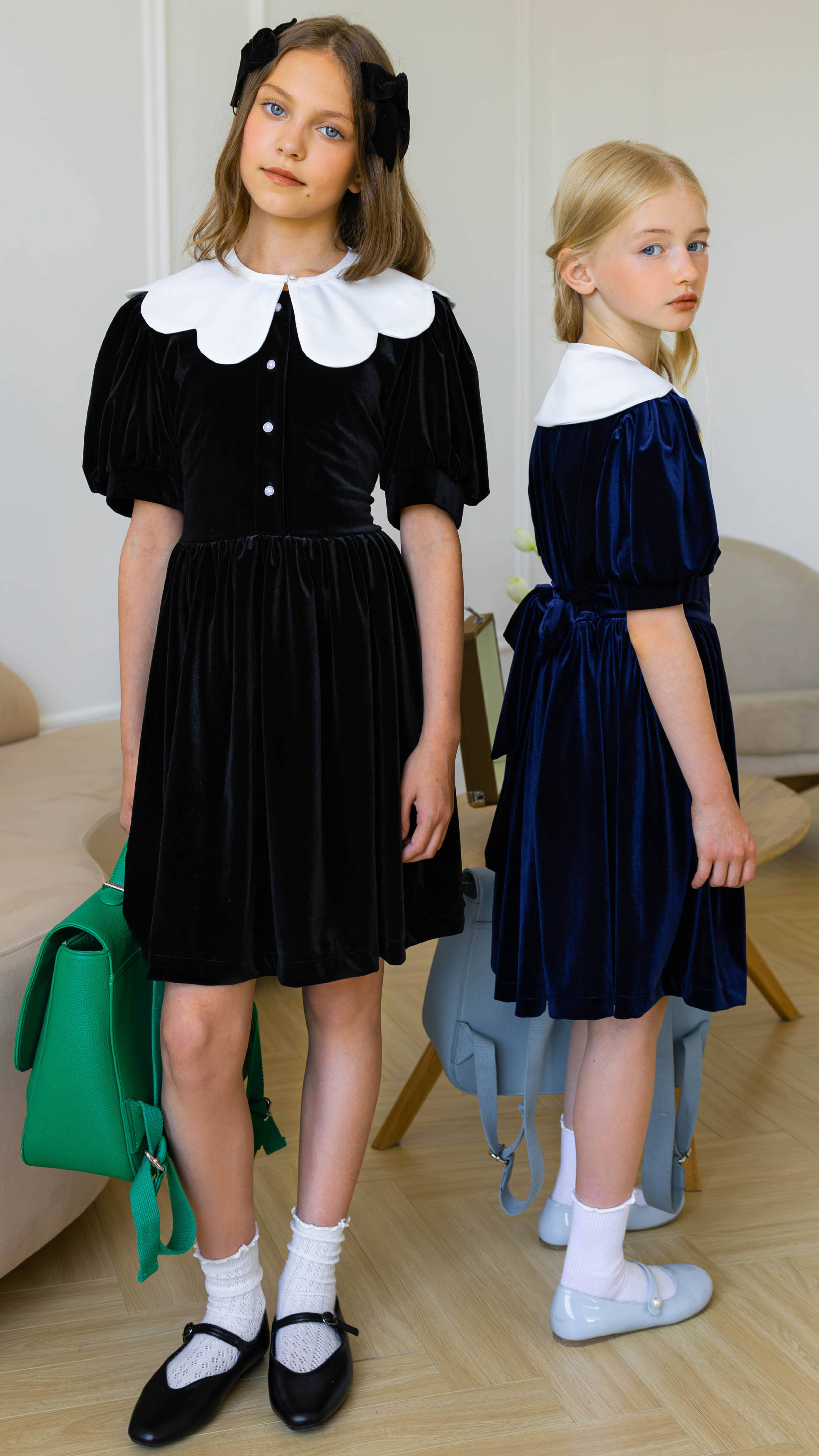 Гимназистка черный и синий 19 сек