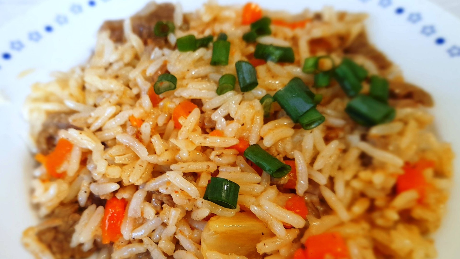 Плов с говядиной