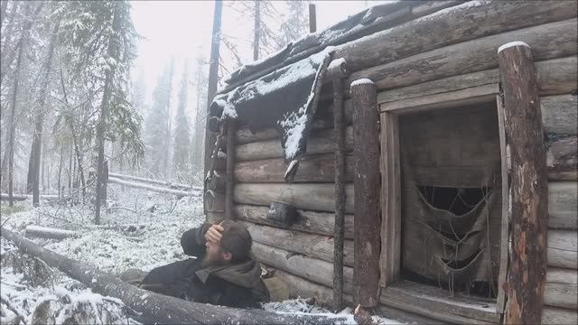 Таёжная изба Часть 1