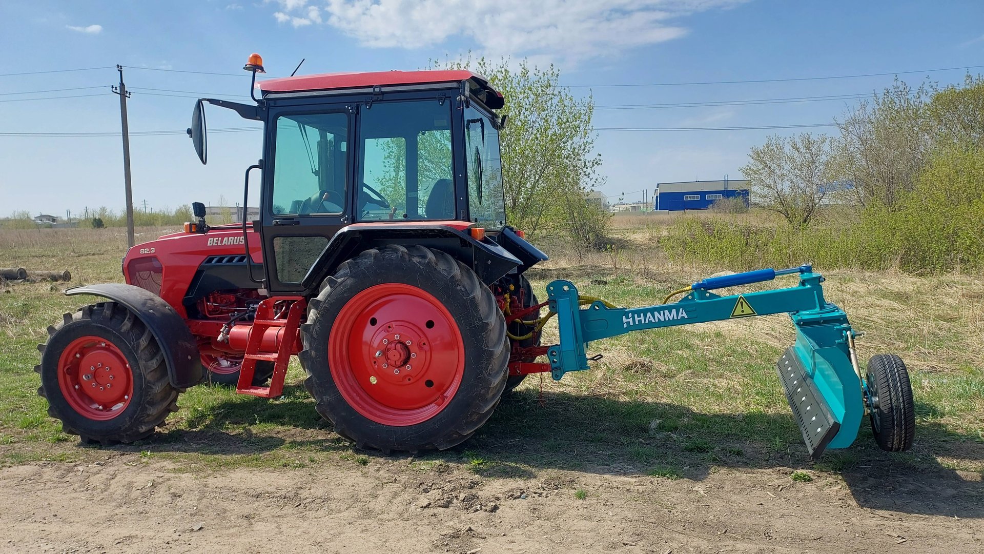 Задний разворотный грейдерный отвал