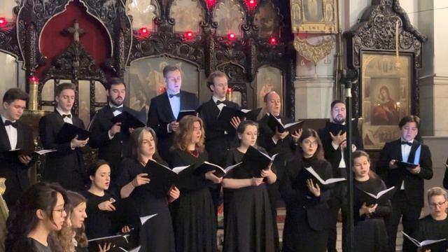 Рахманинов.Вокальный ансамбль "ARIELLE". Храм Воскресения Христова в Сокольниках.