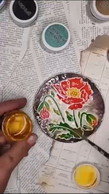 Роспись плиток от oralines  - успокаивает и вдохновляет!