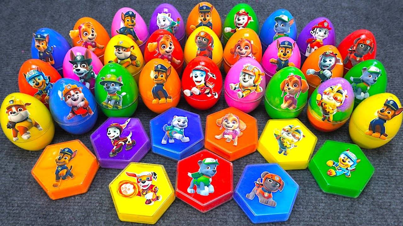 ИГРУШКИ ЩЕНЯЧИЙ ПАТРУЛЬ С СЮРПРИЗОМ | Самая большая коллекция игрушек из мультика для детей