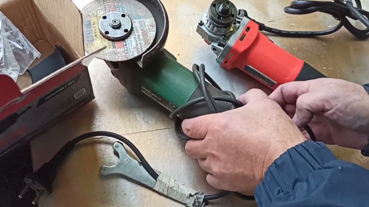Ушм  hiper hag1000b на 125мм с регулятором оборотов. Обзор, отзывы.