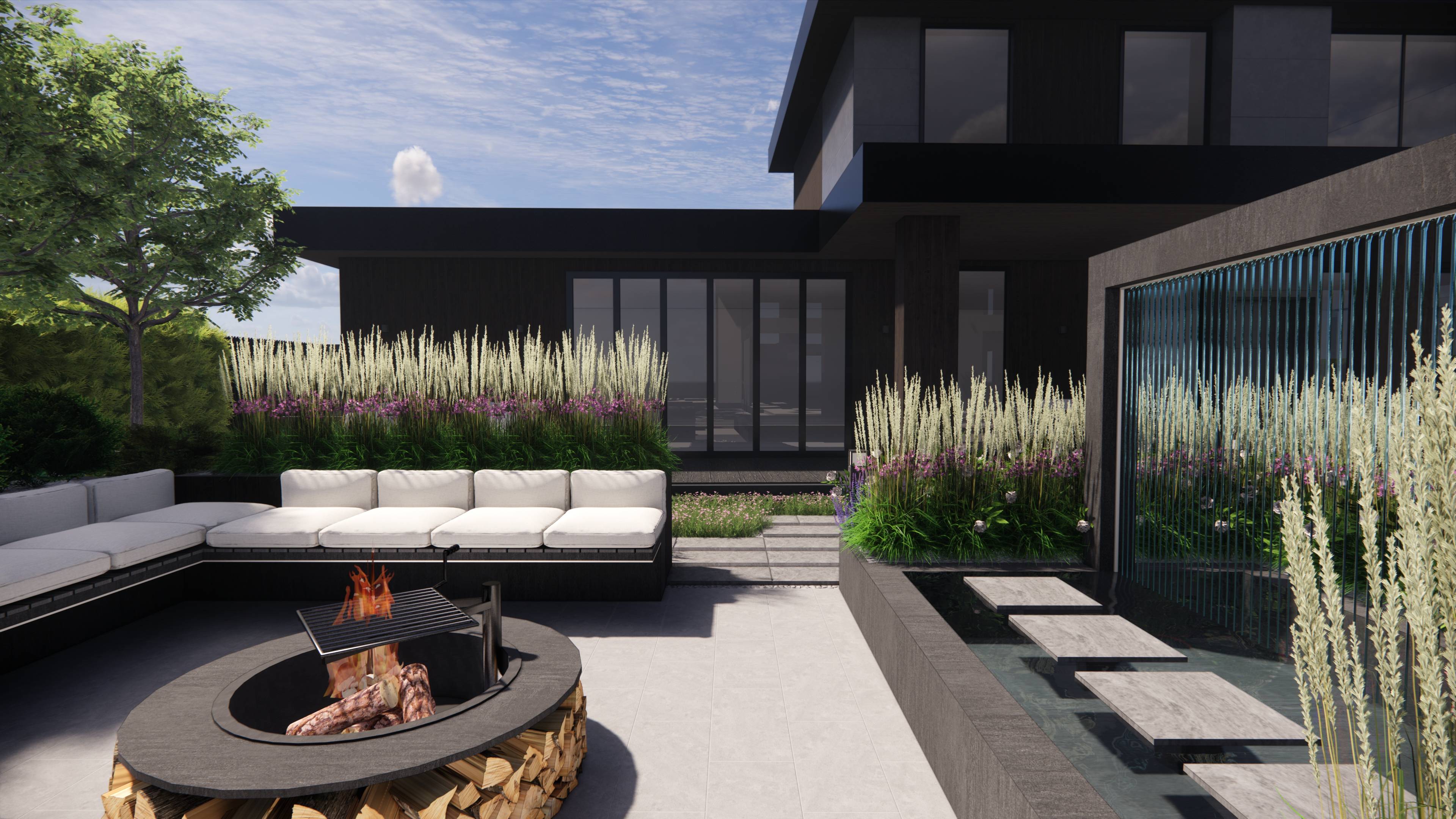 05-Вечерняя прогулка по участку в Петергофских дачах