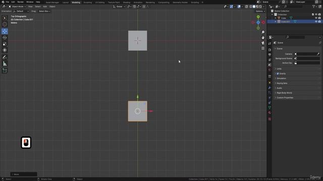 1 -Урок 2 - Blender Основы навигации для начинающих