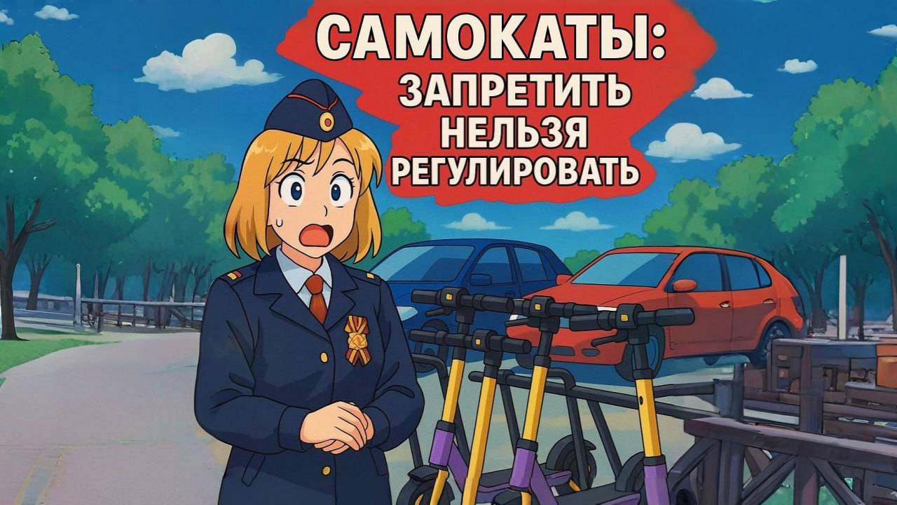 Закон и порядок - Самокаты: ЗАПРЕТИТЬ НЕЛЬЗЯ РЕГУЛИРОВАТЬ
