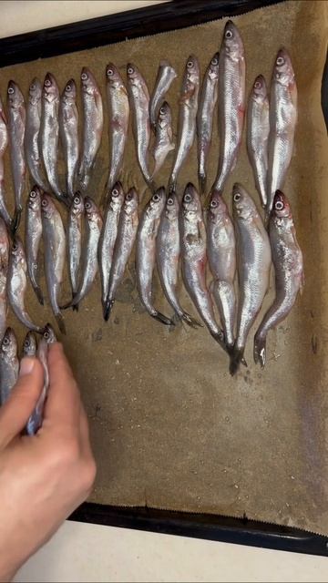 Как приготовить корюшку.