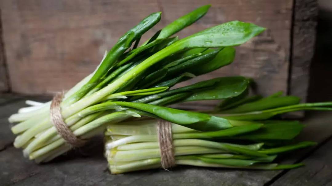 Суп из черемши с зеленым горошком (ОбжирАНКИН)