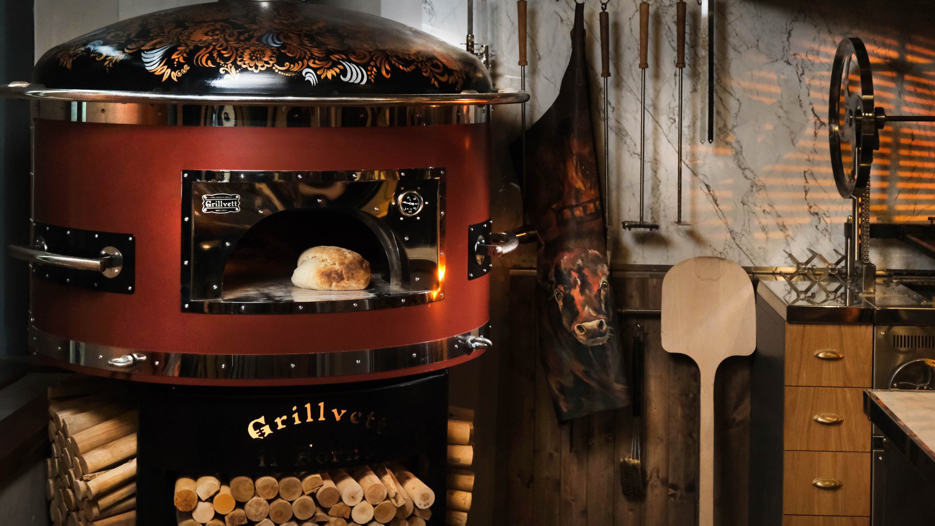 Технический обзор дровяной подовой печи GRILLVETT IL FORNO.