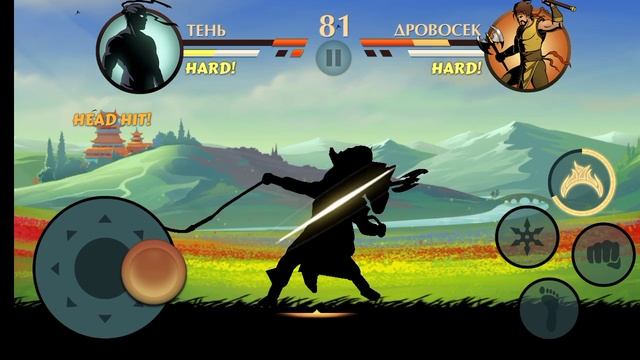 Тень 🆚 Дровосек Турнир в Shadow Fight 2
