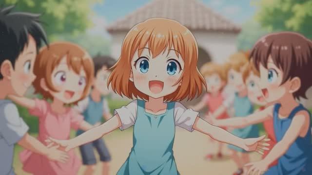 Детские танцы - Весёлая полька для друзей