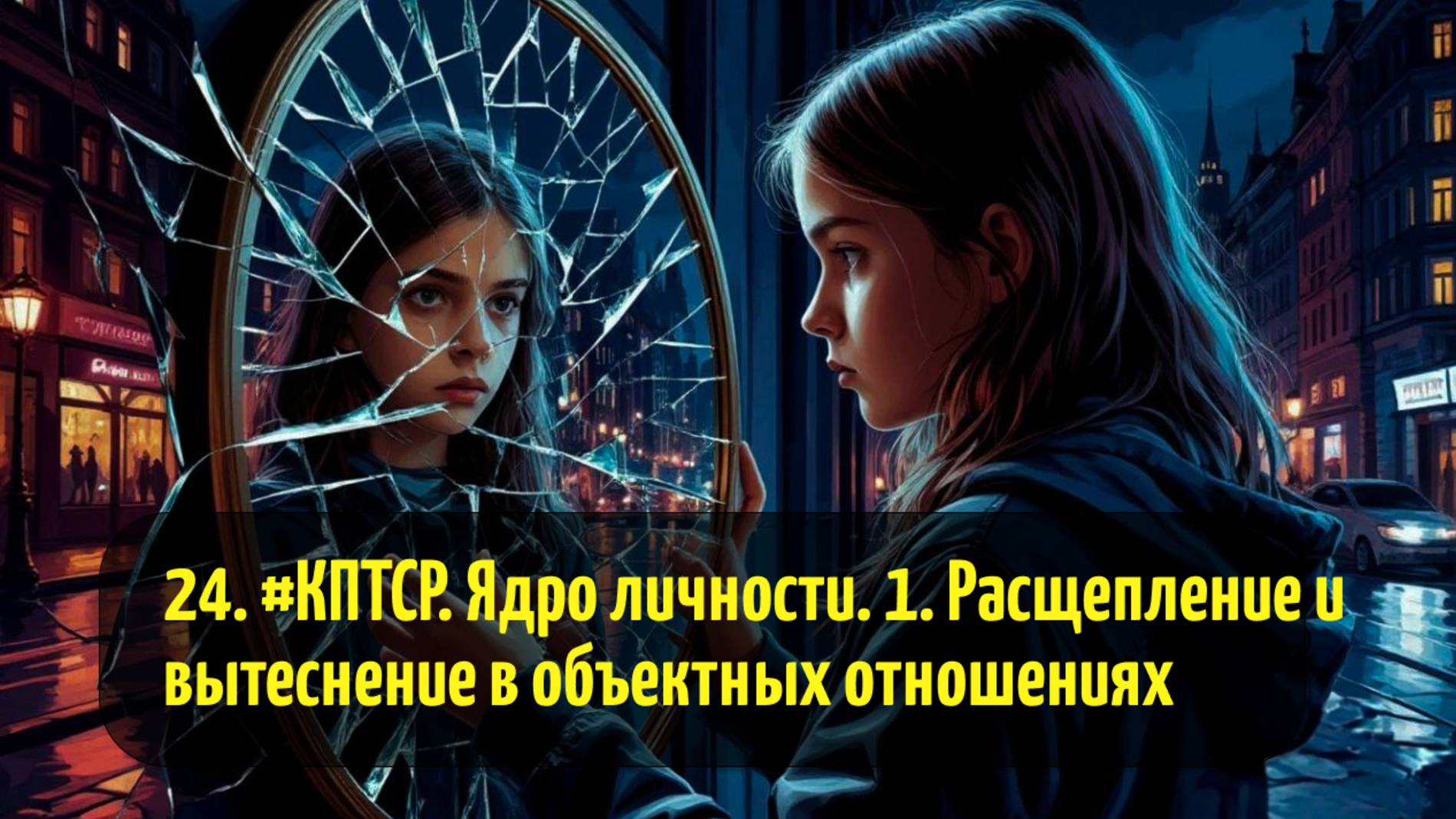 24. #КПТСР. Ядро личности. 1. Расщепление и вытеснение в объектных отношениях