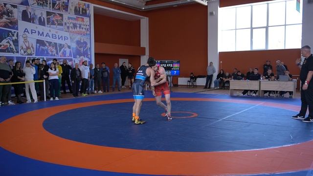 ЮФО греко-римская борьба! 67 кг. 1/4 финала Кимбаров Ислам (Краснодар)-Егизаров Ашот (Краснодар)
